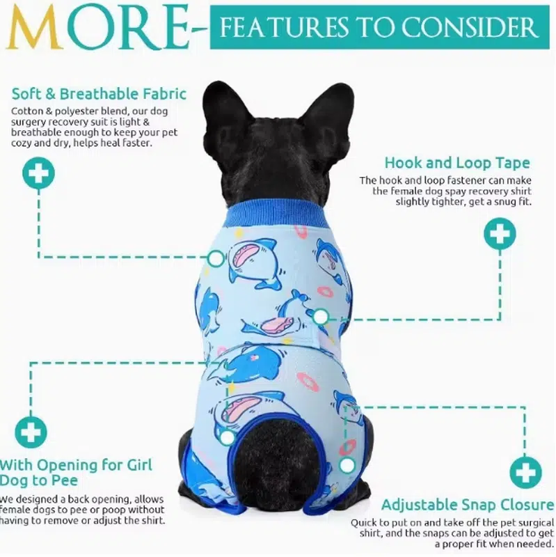 Wholesale Soft Dog Recovery Suits for Post-Surgery Comfort | SunPetJoy ...